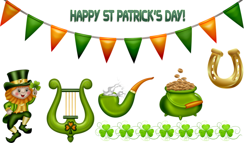 ⛺ IMAGES LIBRES DE DROIT GRATUITES (Kit St Patrick's Day )
